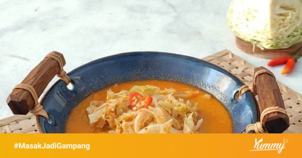 Resep Kubis Masak Kuah Pedas Sederhana Rumahan Di Yummy App