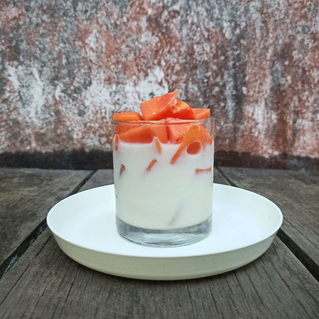 Resep Es Pepaya Susu Sederhana Rumahan di Yummy App