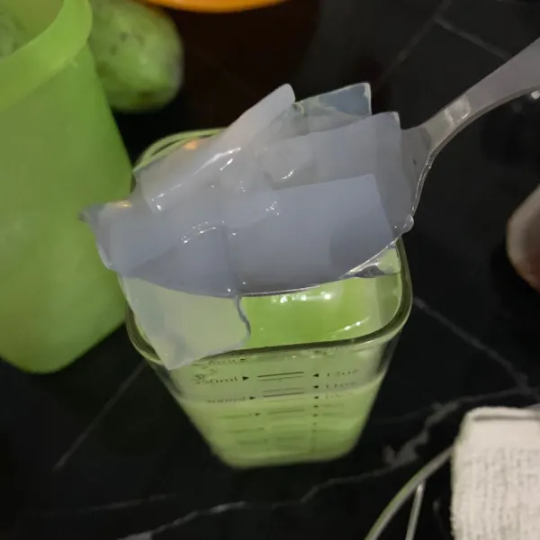 Resep Es Sirup Melon Susu Jelly Sederhana Rumahan Di Yummy App