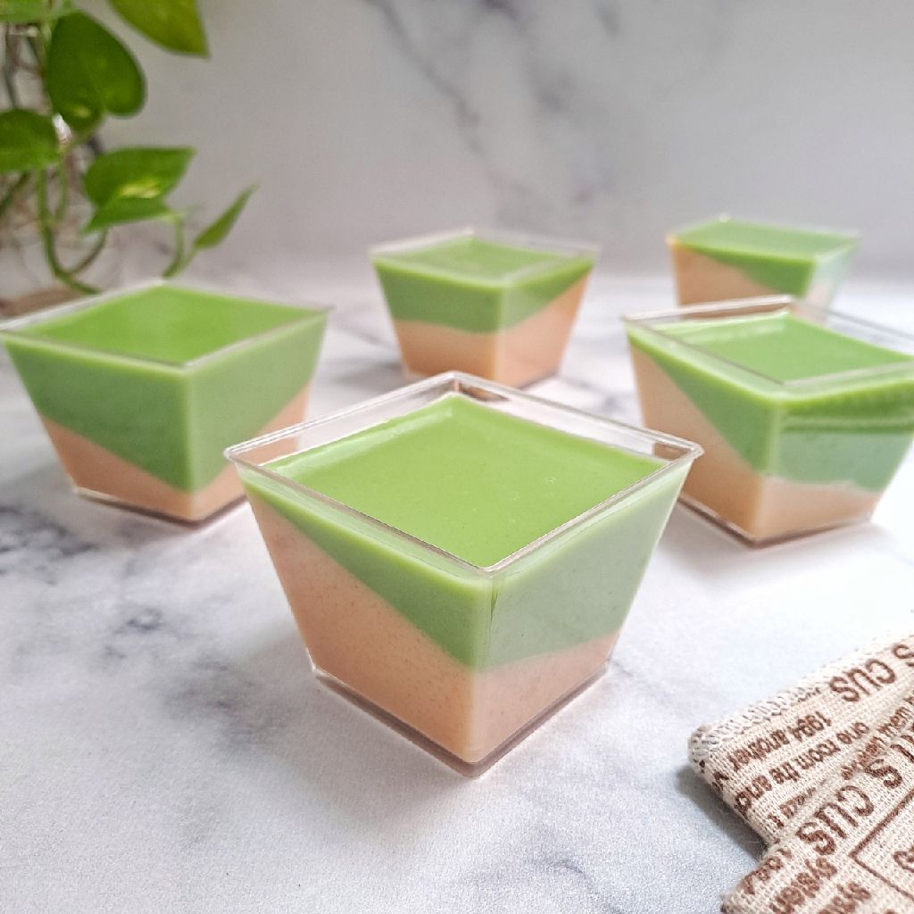 Resep Puding Susu Pandan Madu Sederhana Rumahan di Yummy App
