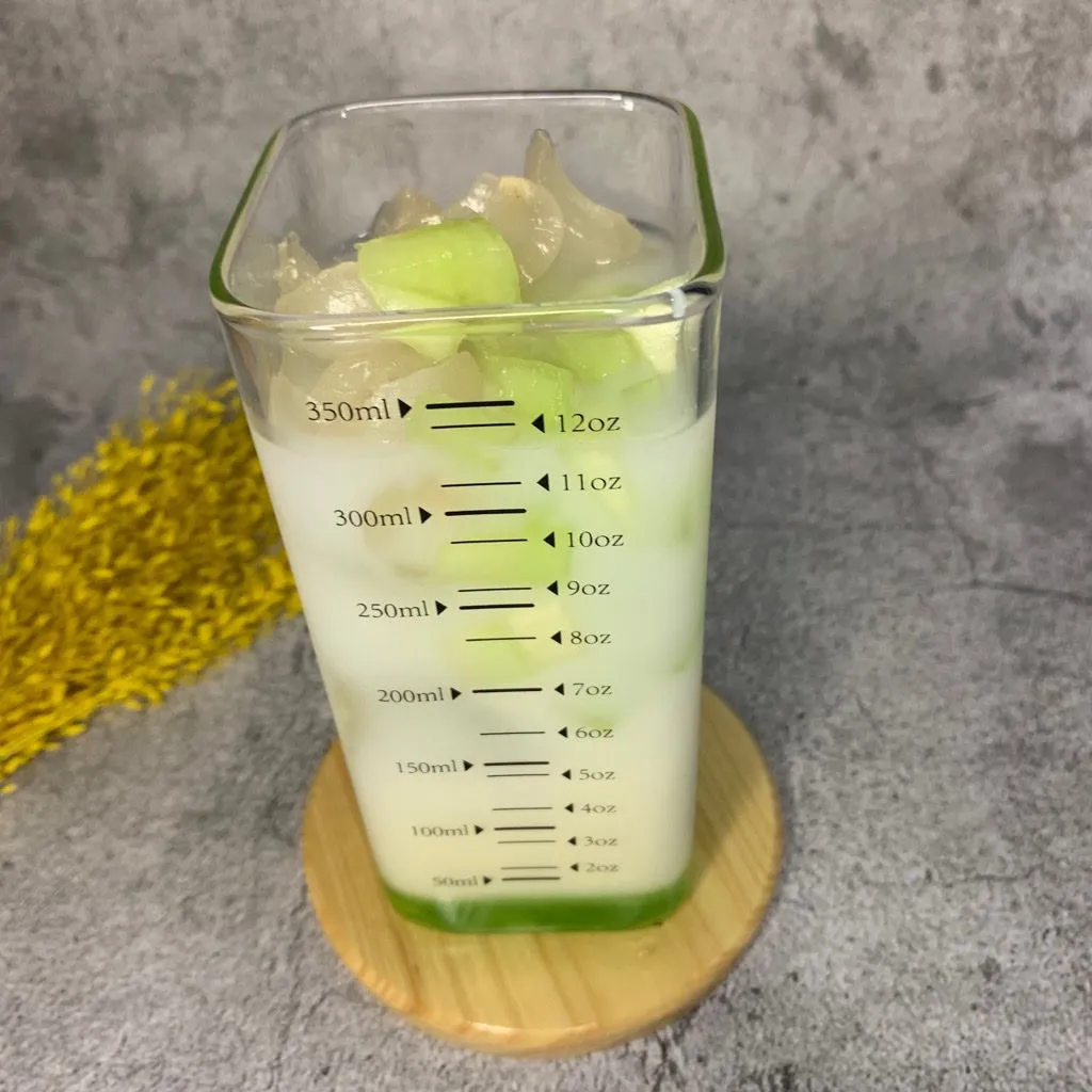 Resep Kelengkeng Melon Milk Coconut Sirup Sederhana Rumahan Di Yummy App