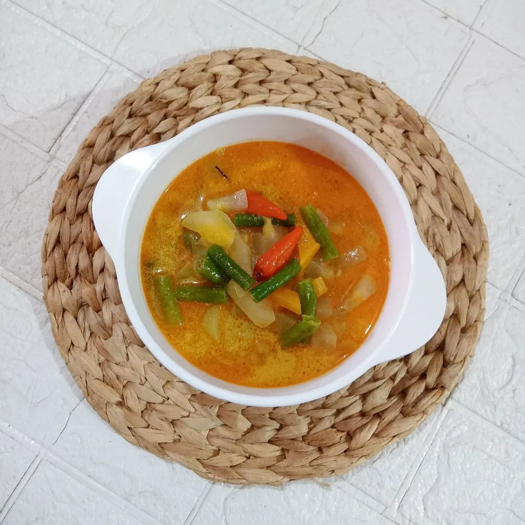 Resep Lodeh Labu Putih Kacang Panjang Sederhana Rumahan di Yummy App