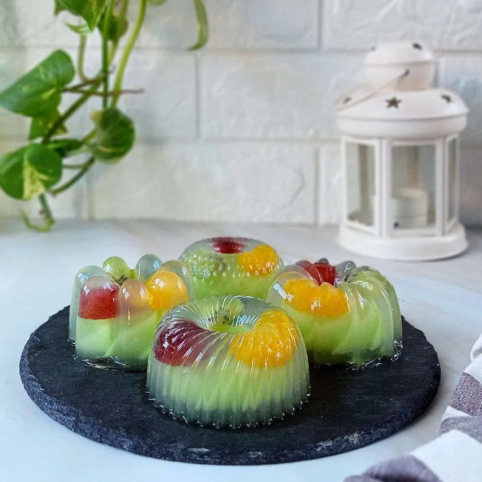 Resep Puding Buah Kaca Sederhana Rumahan di Yummy App