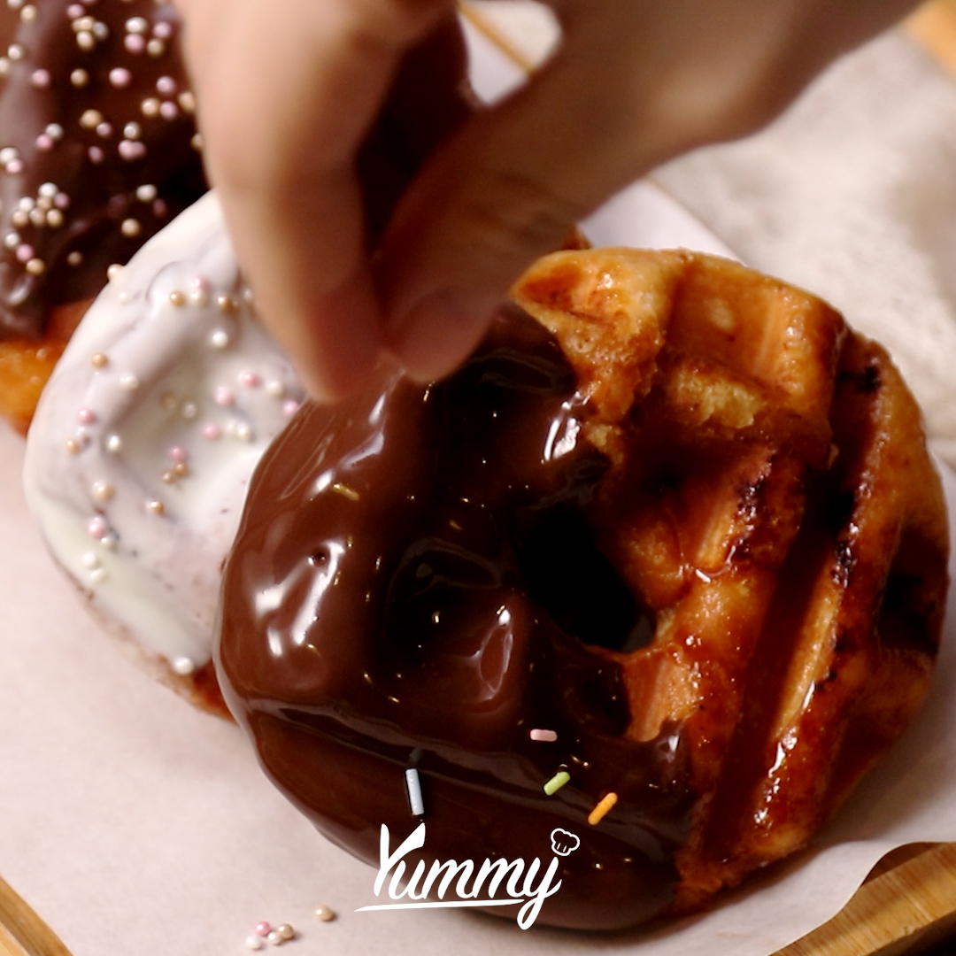 Resep Doffle (Donat Waffle) Mudah dan Cepat