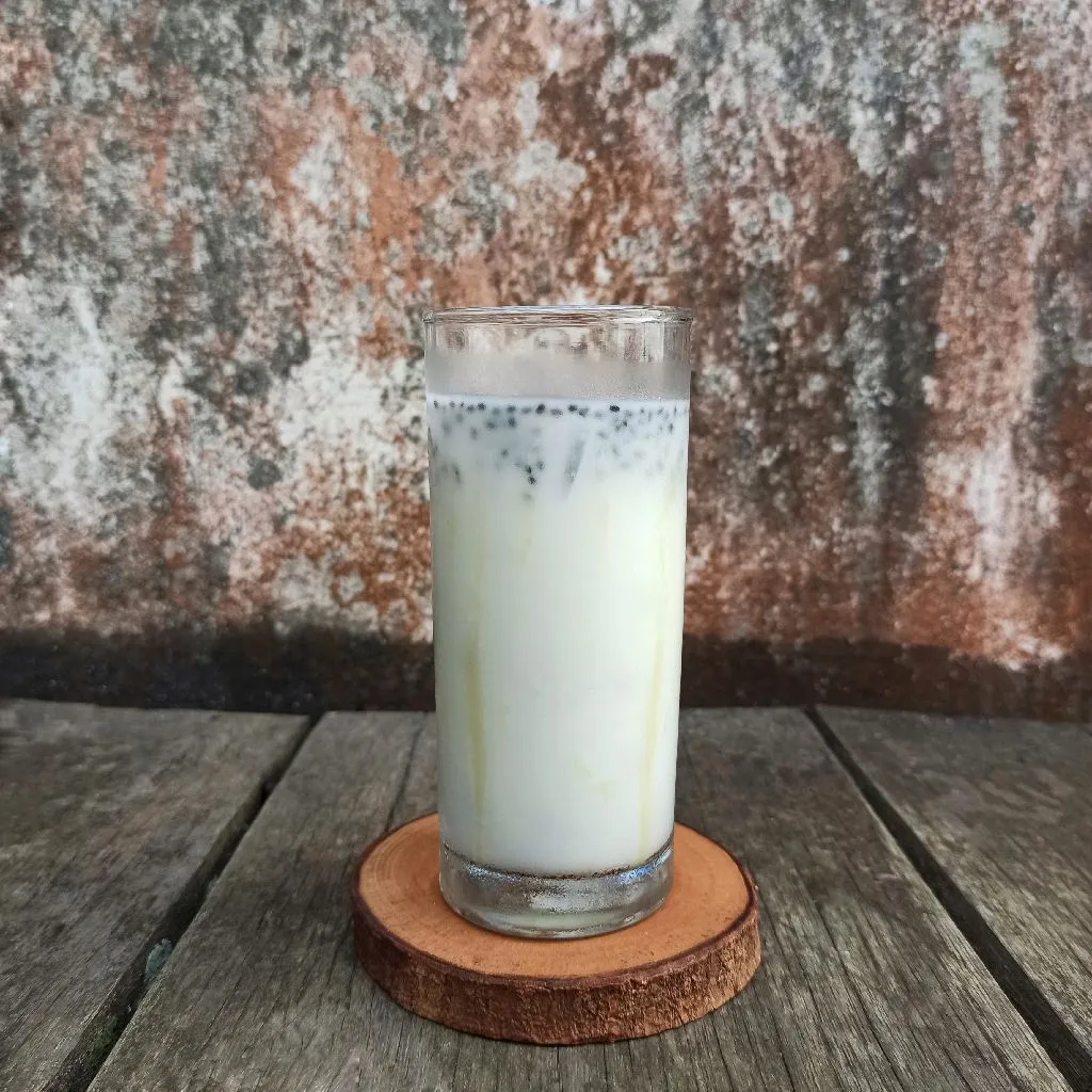 Resep Es Susu Selasih Sederhana Rumahan Di Yummy App