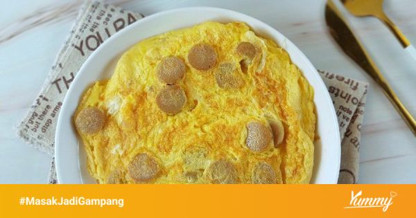 Resep Dadar Telur Sosis Praktis Sederhana Rumahan Di Yummy App