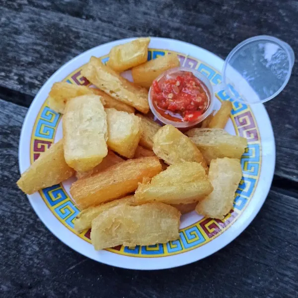 Resep Singkong Sambal Bawang Terasi Sederhana Rumahan di Yummy App