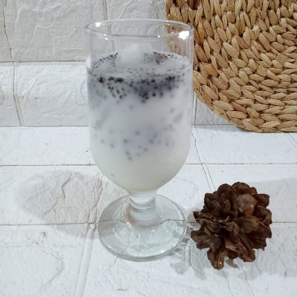 Resep Es Susu Selasih Sederhana Rumahan Di Yummy App