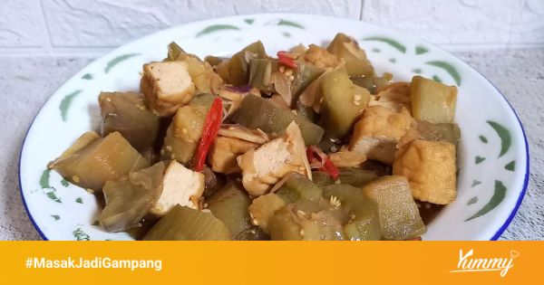 Resep Tumis Terong Tahu Sederhana Rumahan Di Yummy App