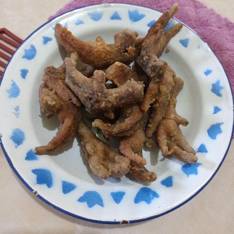 Resep Ceker Goreng Tepung Sederhana Rumahan dari Anita