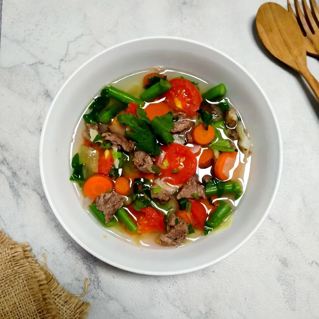 Resep Sayur Sop Daging Sapi Sederhana Rumahan di Yummy App