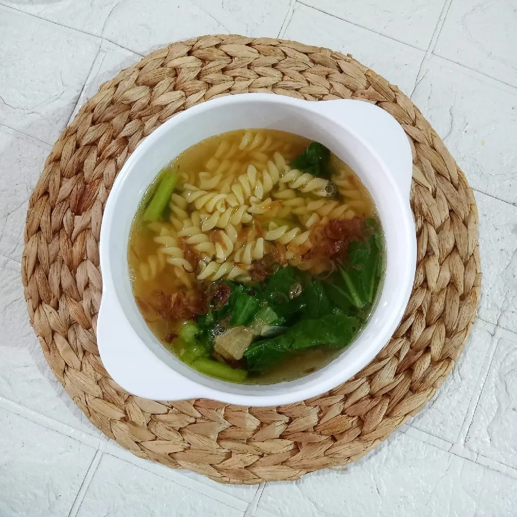 Resep Sup Makaroni Sawi Sederhana Rumahan Di Yummy App
