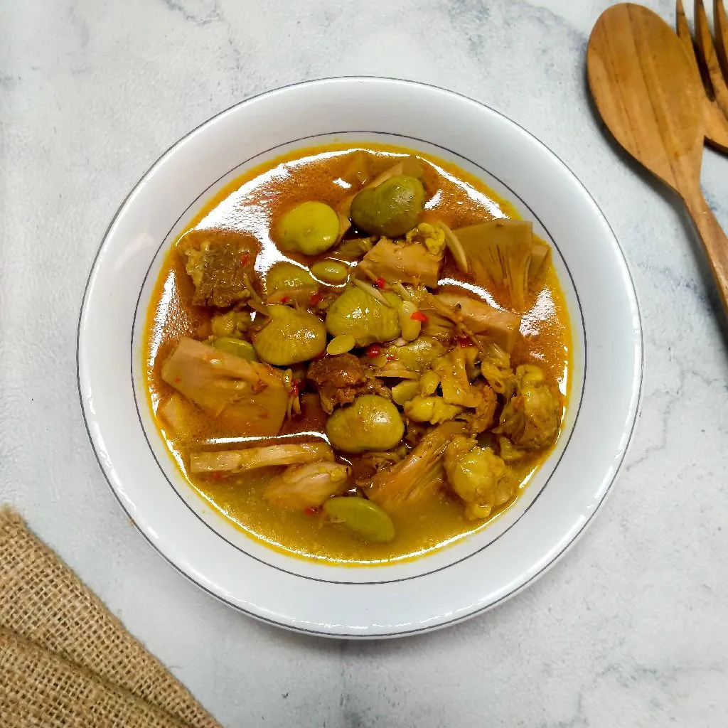 Resep Sayur Tewel Koro Bumbu Rendang Sederhana Rumahan di Yummy App