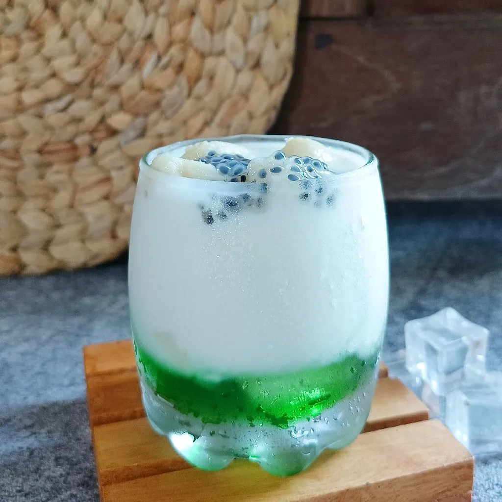 Resep Es Tape Susu Sirup Melon Sederhana Rumahan Di Yummy App