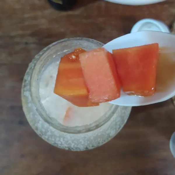 Resep Jus Pepaya Strawberry Apel Sederhana Rumahan Di Yummy App
