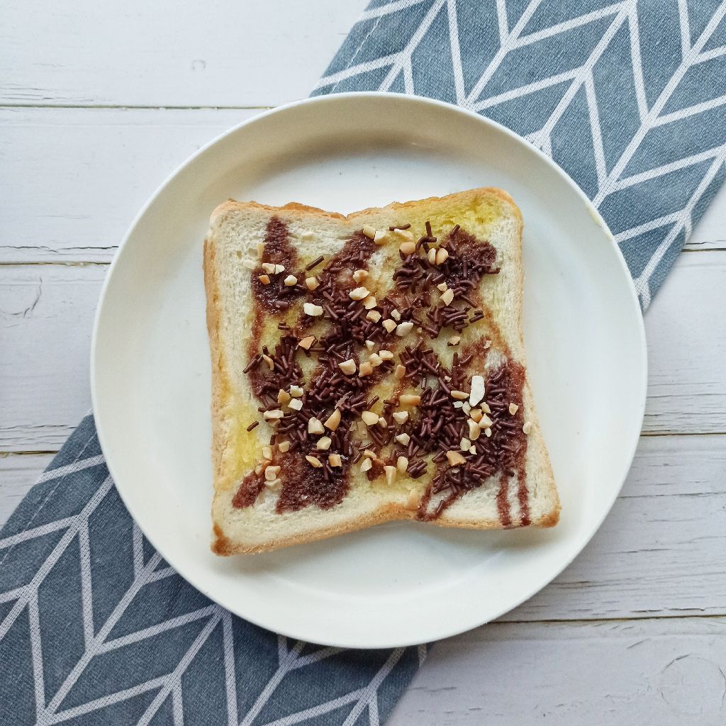 Resep Roti Panggang Cokelat Kacang Sederhana Rumahan di Yummy App