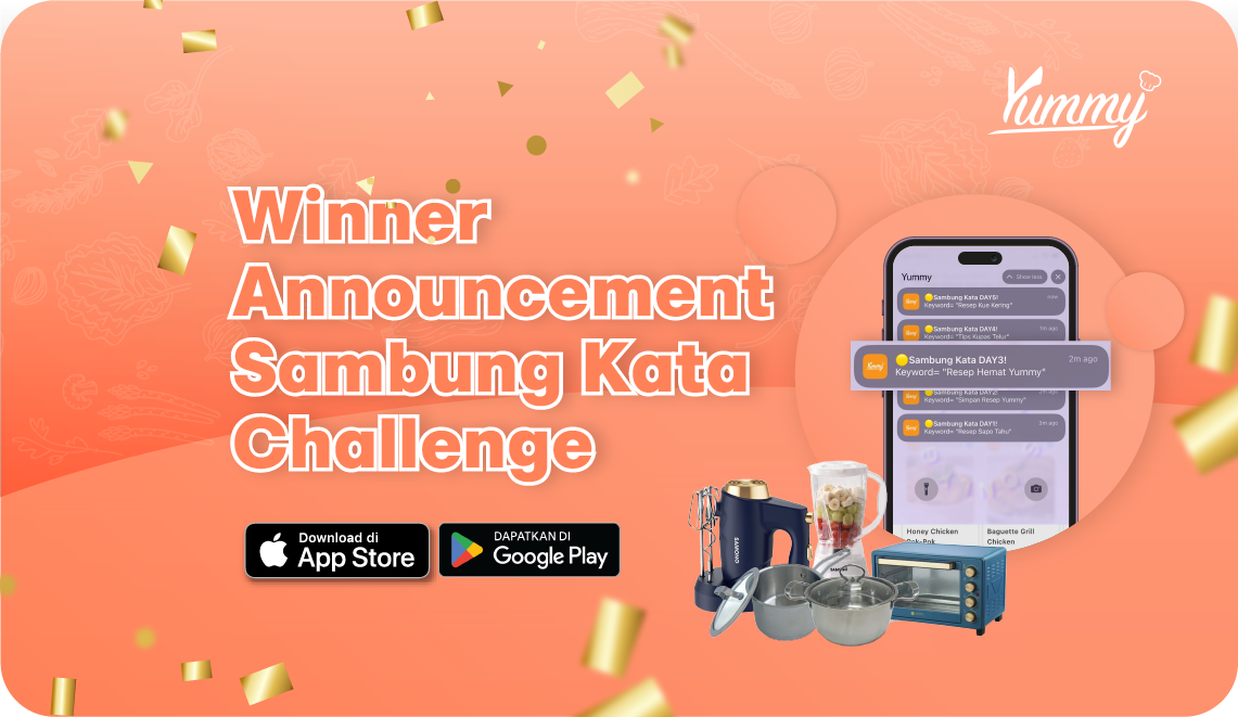Pengumuman Pemenang Sambung Kata Challenge Periode 1 - 2