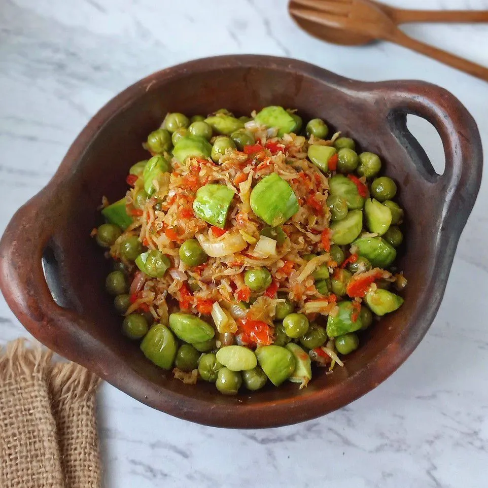 Resep Sambal Pete Teri Cepokak Sederhana Rumahan di Yummy App