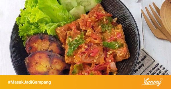 Resep Tempe Penyet Sederhana Rumahan Di Yummy App