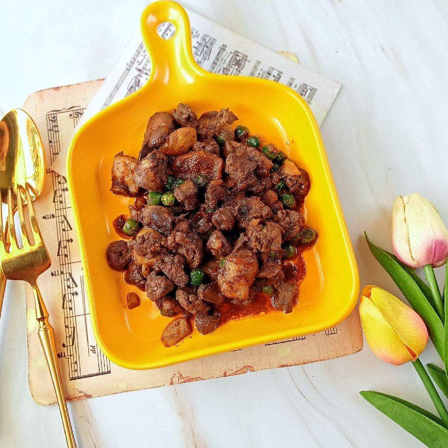Resep Oseng Hati Ayam Kacang Polong Sederhana Rumahan di Yummy App