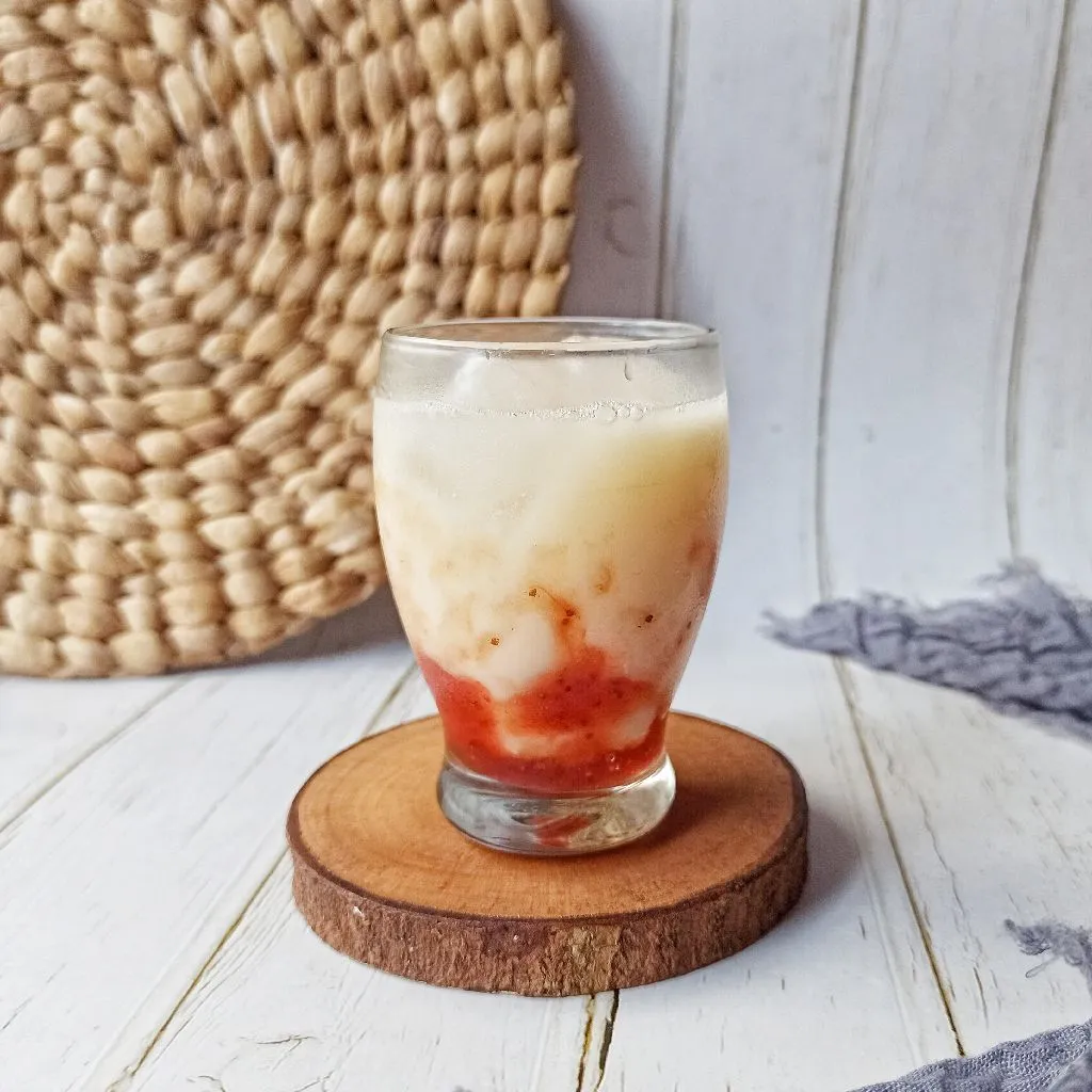 Resep Es Strawberry Probiotik Sederhana Rumahan Di Yummy App