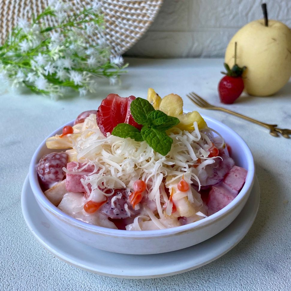 Resep Salad Buah #KURCEPCEMILANANAK Sederhana Rumahan di Yummy App