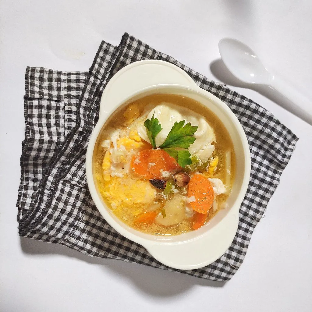 Resep Sop Telur Kentang Wortel Sederhana Rumahan di Yummy App