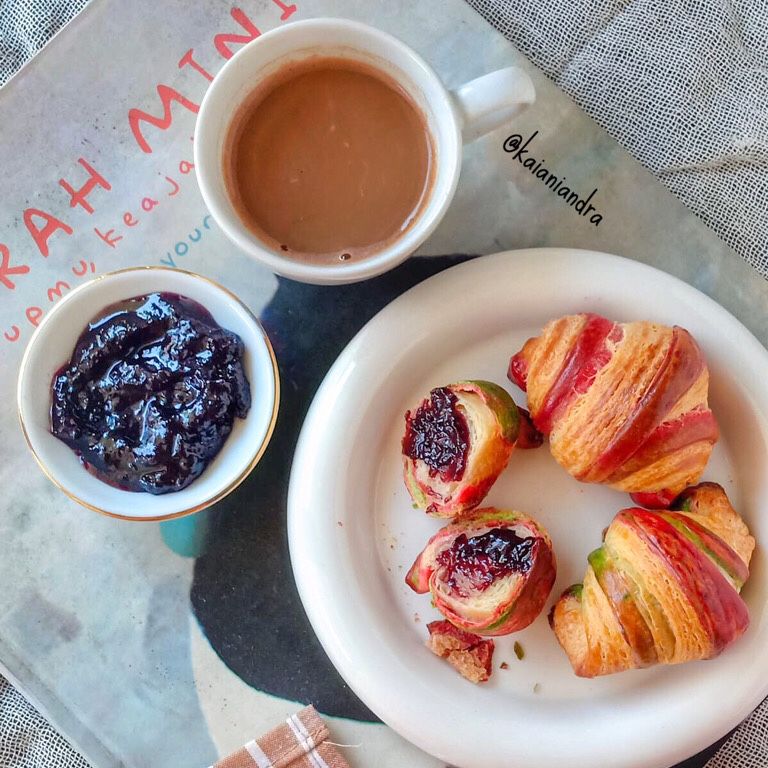 Resep Colourful Mini Croissant #KURCEPCEMILANANAK Sederhana Rumahan di ...