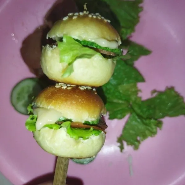 Resep Mini Burger #KURCEPCEMILANANAK Sederhana Rumahan di Yummy App