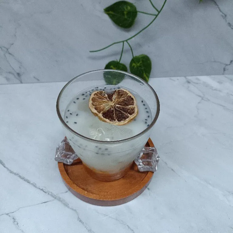 Resep Es Susu Jeruk Selasih Dried Lemon Sederhana Rumahan Di Yummy App