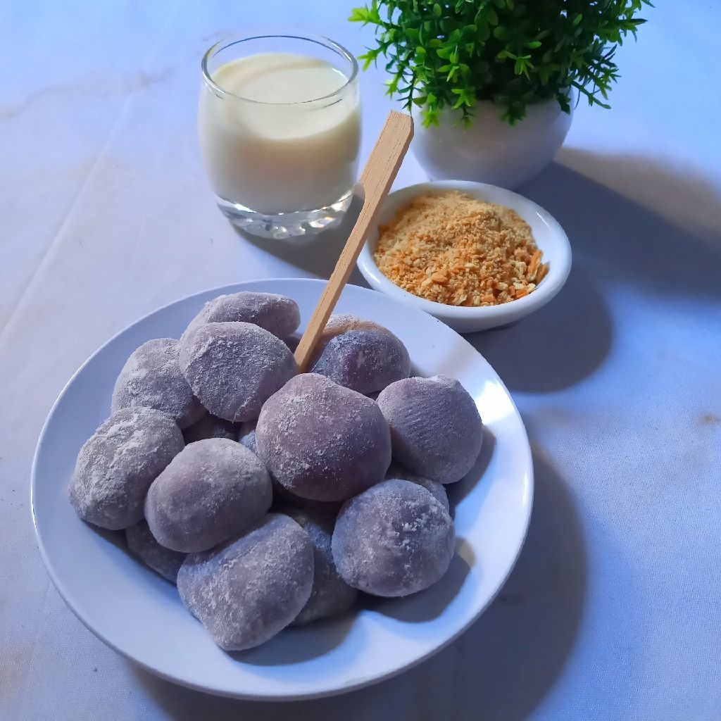 Resep Taro Mochi Bites #KURCEPCEMILANANAK Sederhana Rumahan di Yummy App