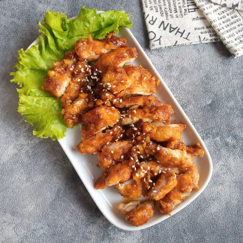 Resep Ayam Goreng Saus Pedas Manis Sederhana Rumahan di Yummy App