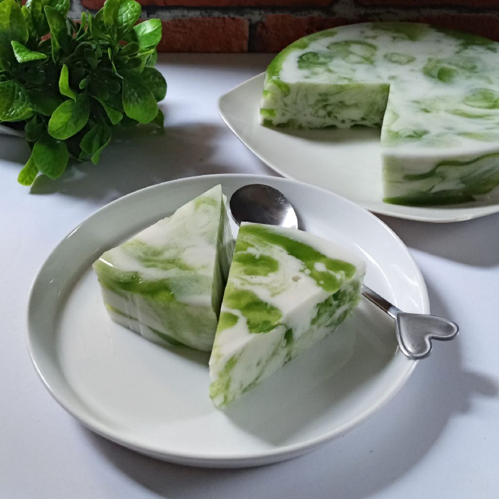 Resep Green Marble Pudding Sederhana Rumahan di Yummy App