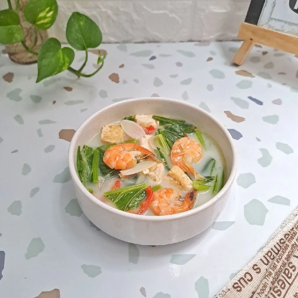 Resep Lodeh Udang Tahu Sawi Sederhana Rumahan Di Yummy App