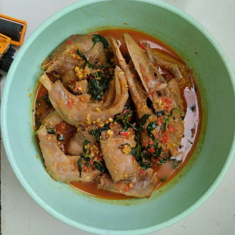 Resep Ceker Kepala Bebek Rica-Rica Kemangi Sederhana Rumahan di Yummy App