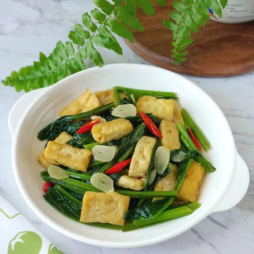 Resep Tumis Sawi Tahu Sederhana Rumahan Di Yummy App