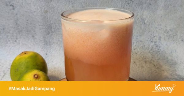 Resep Jus Tomat Jeruk Nipis Sederhana Rumahan Di Yummy App