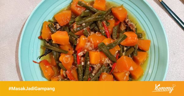 Resep Tumis Labu Kuning Rebon Sederhana Rumahan Di Yummy App