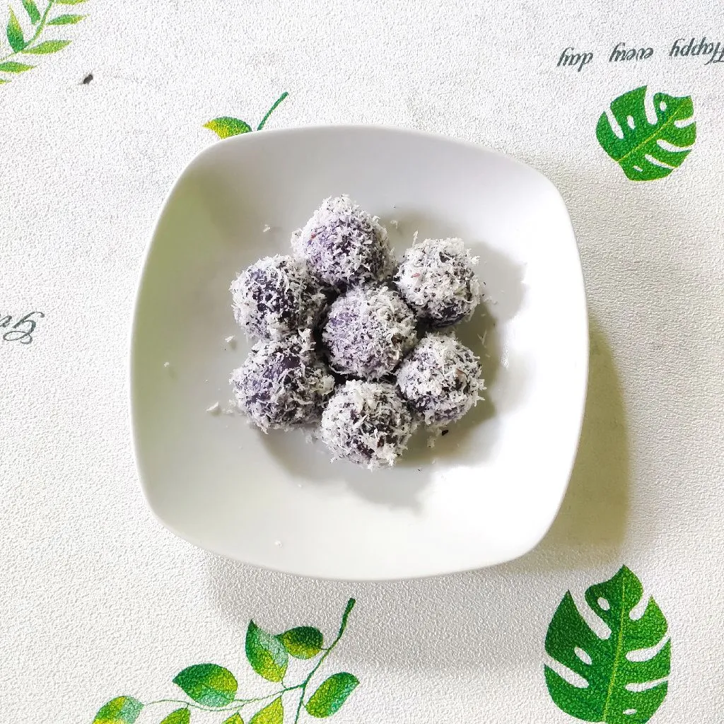 Resep Klepon Ubi Ungu Sederhana Rumahan Di Yummy App