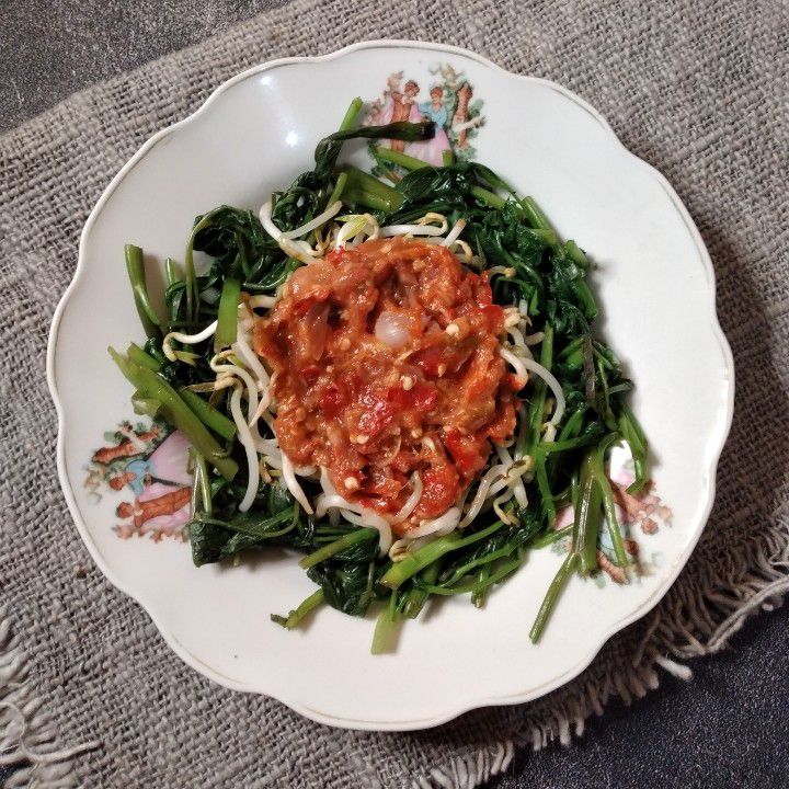 Resep Plecing Kangkung Khas Bali #KURCEPPEJUANGRESEPNUSANTARA Sederhana ...