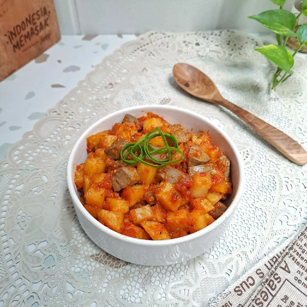 Resep Sambal Goreng Kentang Hati Kambing #KURCEPPEJUANGRESEPNUSANTARA ... Resep Sambal Goreng Kentang Hati Kambing #KURCEPPEJUANGRESEPNUSANTARA ...