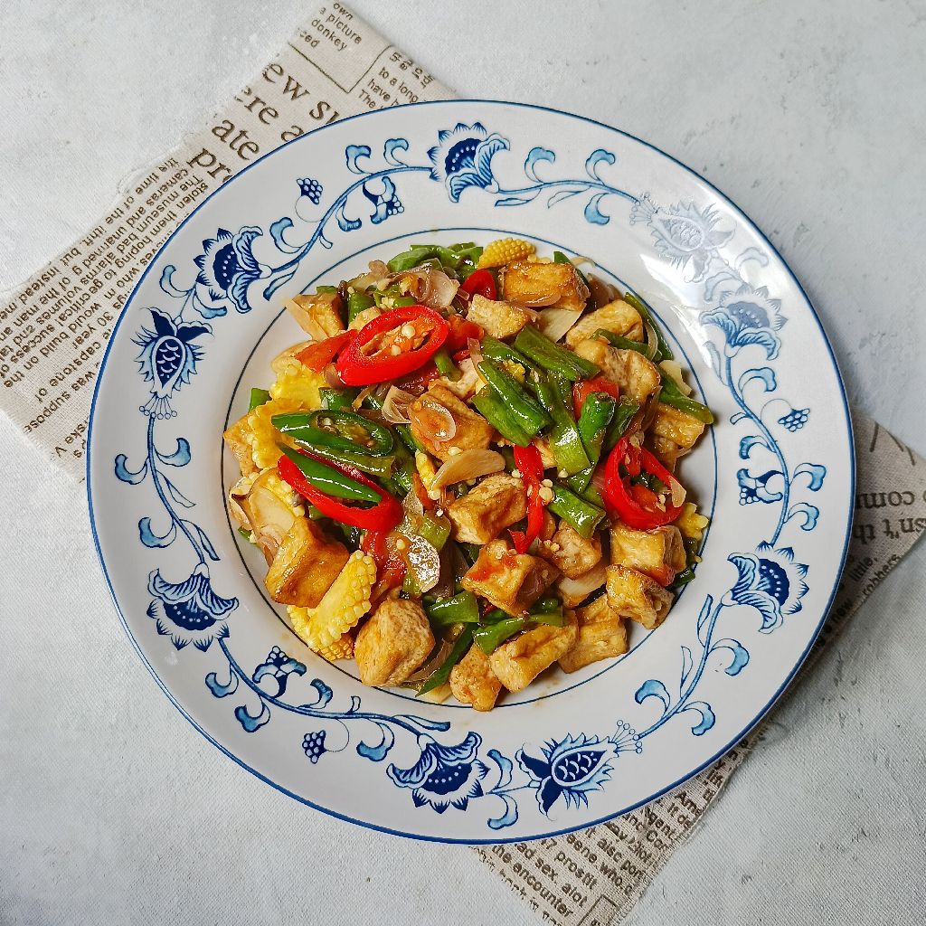 Resep Oseng Tahu Putren Kacang Panjang Sederhana Rumahan di Yummy App