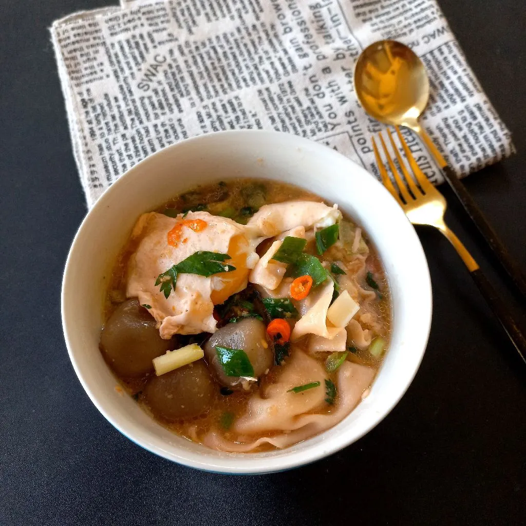 Resep Siomay Bakso Aci Kuah Telur Sederhana Rumahan Di Yummy App