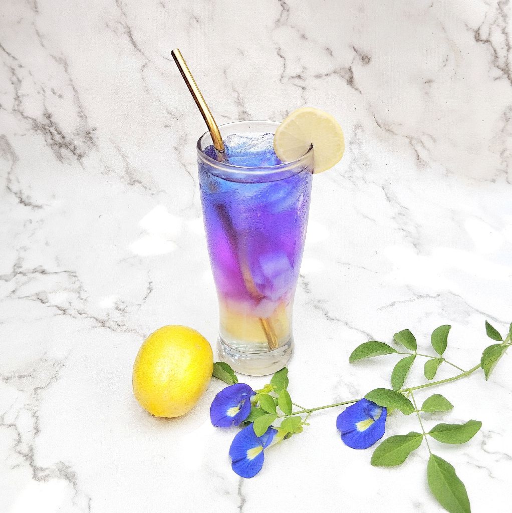 Resep Es Lemon Bunga Telang Nata De Coco Sederhana Rumahan di Yummy App