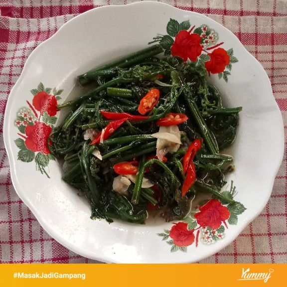 Resep Tumis Pakis Sederhana Rumahan Di Yummy App