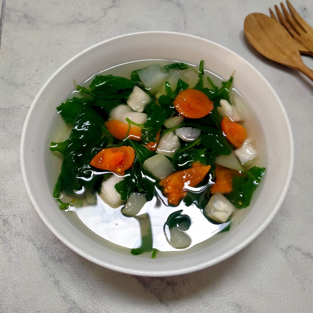 Resep Sayur Lempuyung Waluh Putih Tomat Sederhana Rumahan di Yummy App