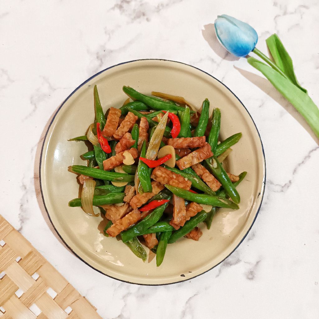 Resep Tumis Buncis Tempe Sederhana Rumahan di Yummy App