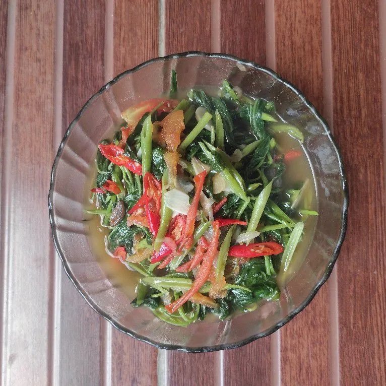 Resep Tumis Kangkung Saus Tiram Sederhana Rumahan Di Yummy App