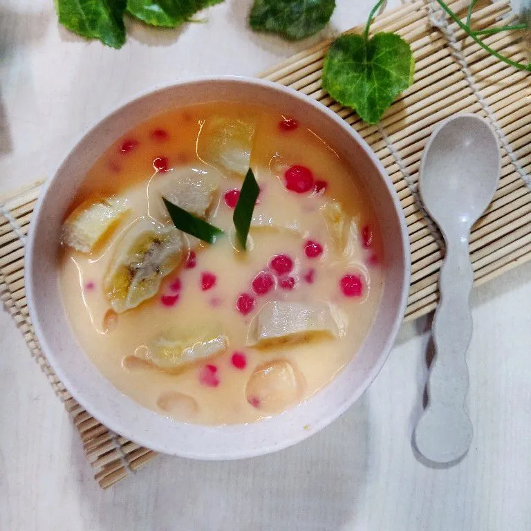 Resep Es Sagu Mutiara Pisang Sederhana Rumahan di Yummy App