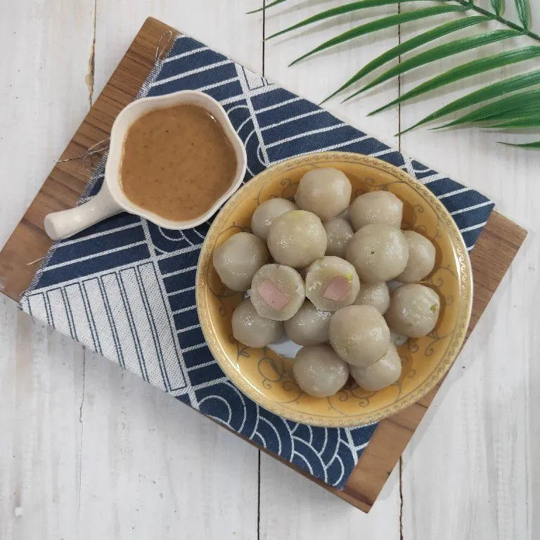 Resep Cilok Isi Sosis Sederhana Rumahan Di Yummy App